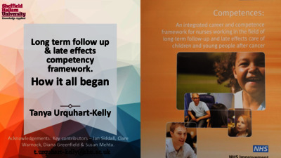 Long term follow up & late effects competency framework; How it all ...